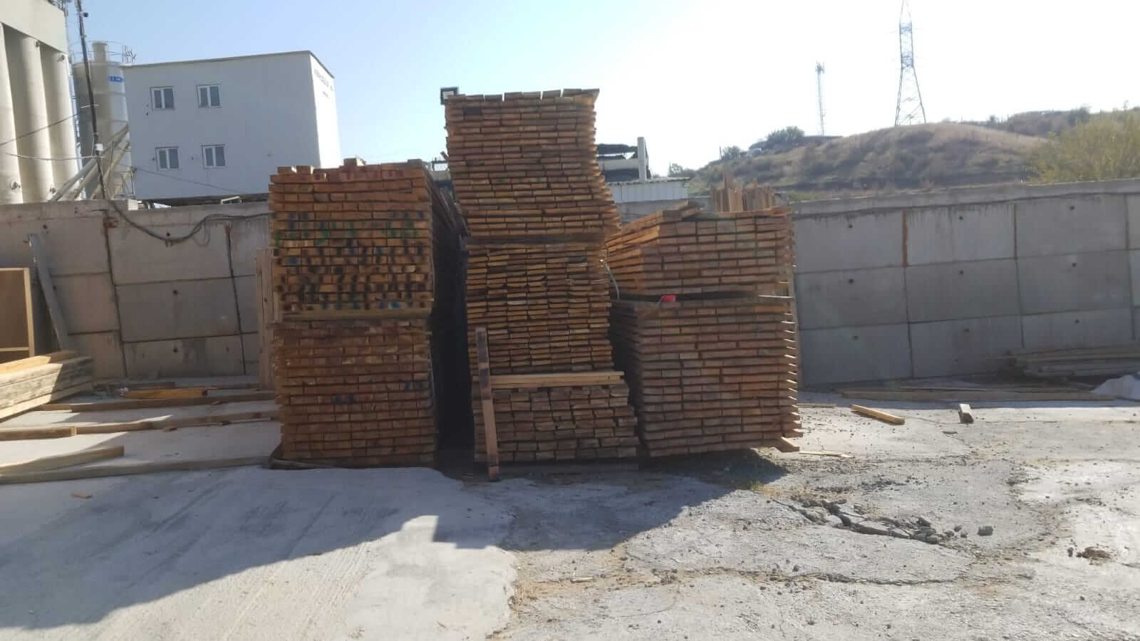 ხის მასალა - ნედლი და მშრალი ხის მასალა